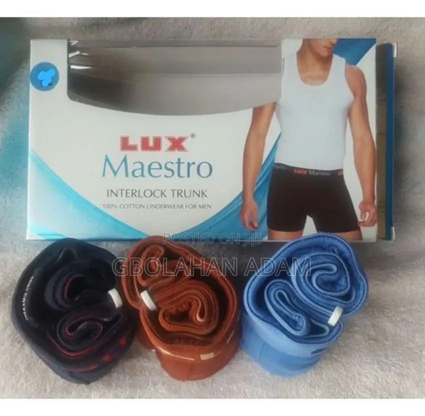 Latex Men Boxers Underwear 3 in 1 Lux Maestro in Lagos Island (Eko ...