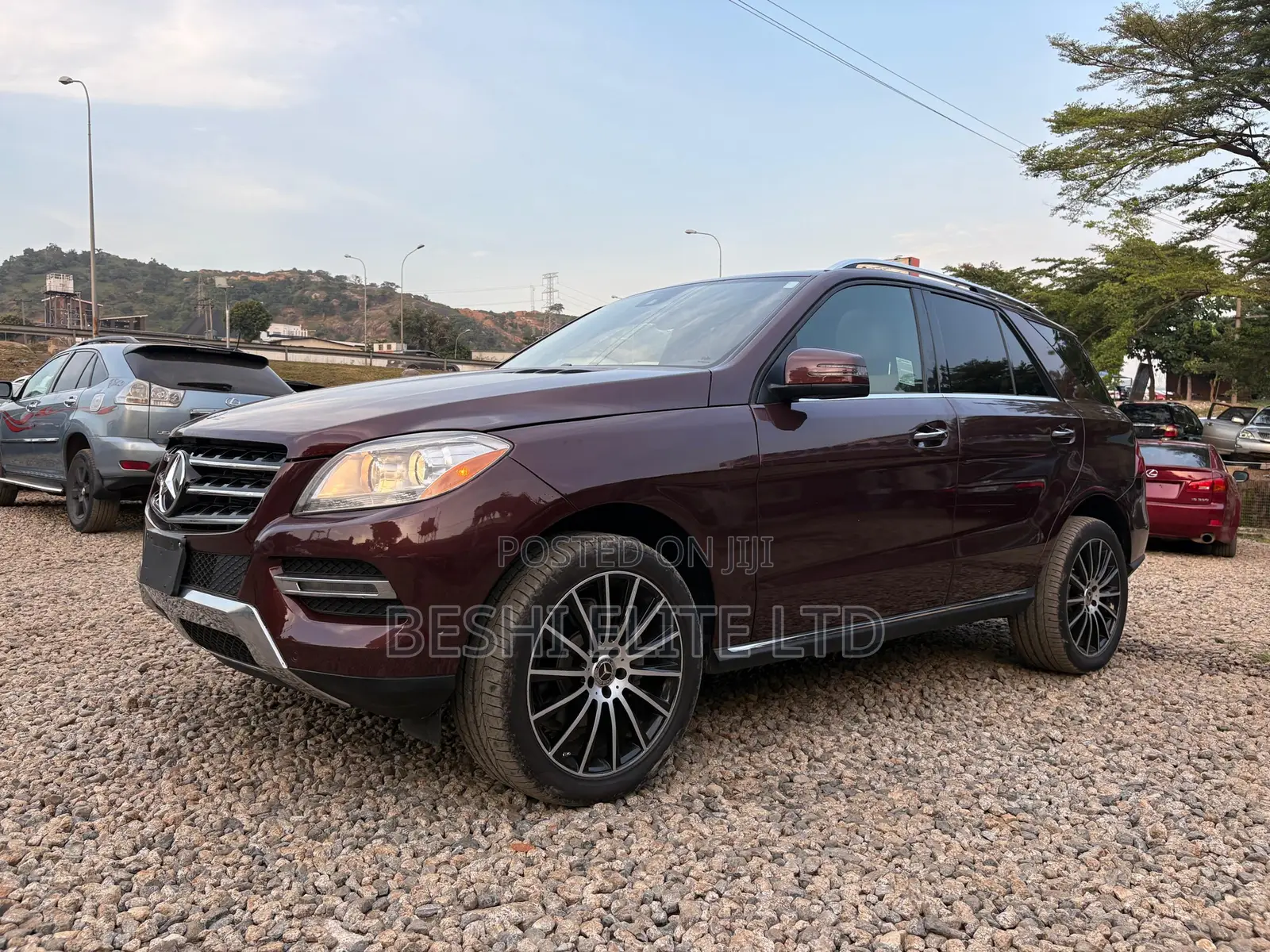 Mercedes-Benz M Class ML350 4dr SUV (3.5L 6cyl 7A) 2015 Maroon in ...