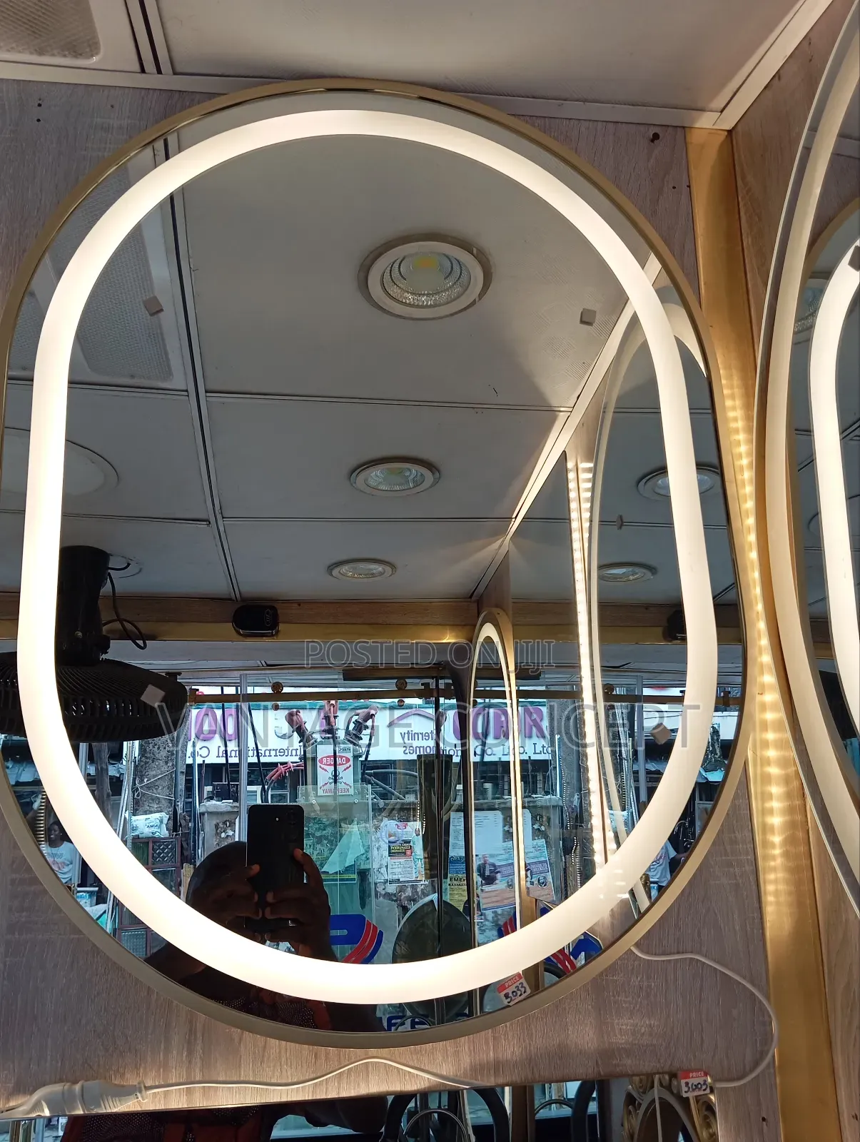 Square Shape Frame Mirror in Orile - Plumbing & Water Systems, Vantage ...