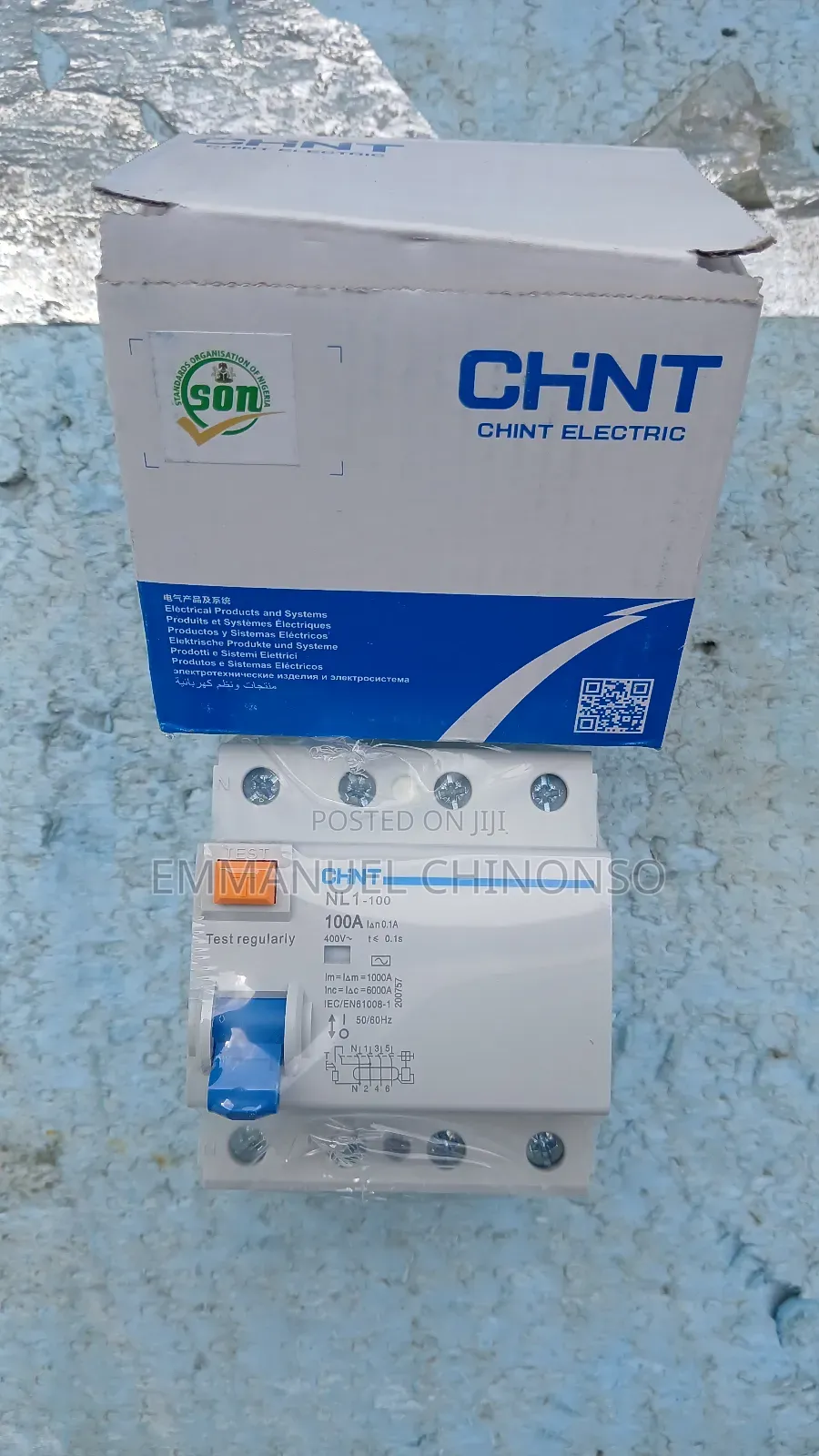 100a Elcb 4pole Chint Breaker in Lagos Island (Eko) - Electrical Equipment, Emmanuel Chinonso ...