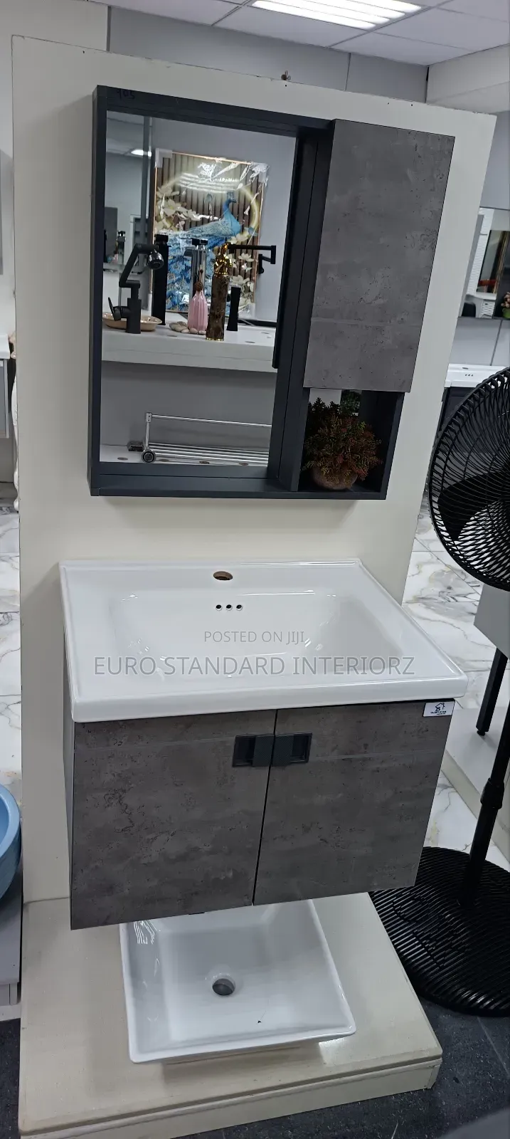 PVC Cabinet Basin Set for sale - EURO STANDARD INTERIORZ Price: ₦ ...