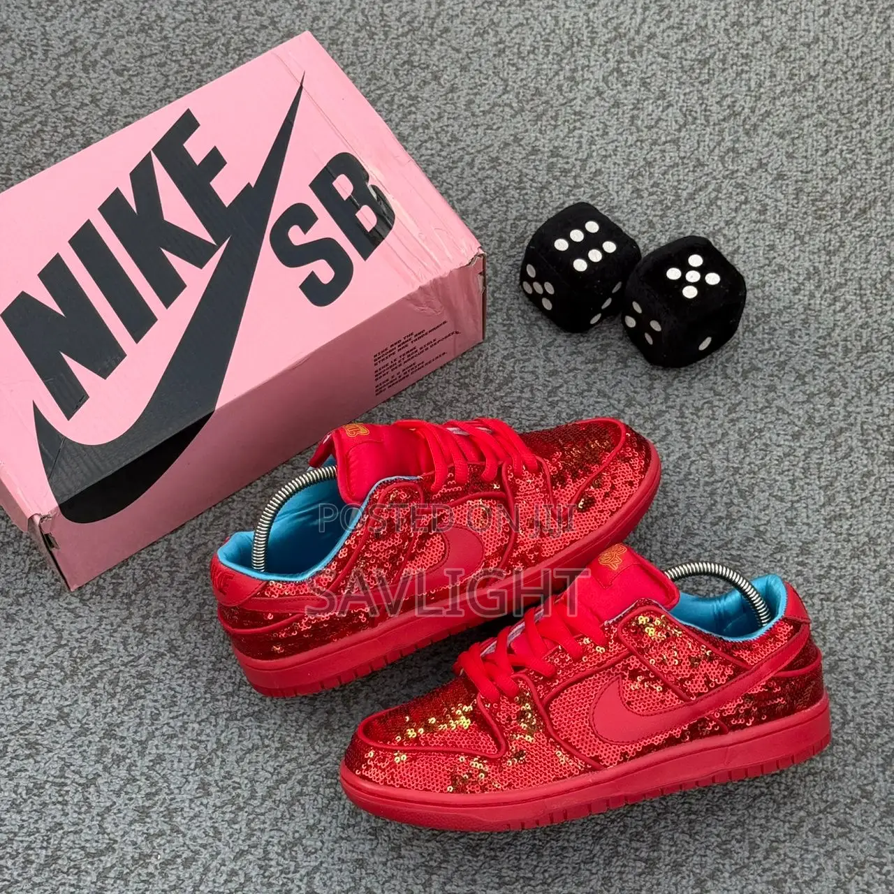 Nike Sb Dunk Low X Wizard of Oz Ruby Red SNKS in Lagos State - Shoes ...