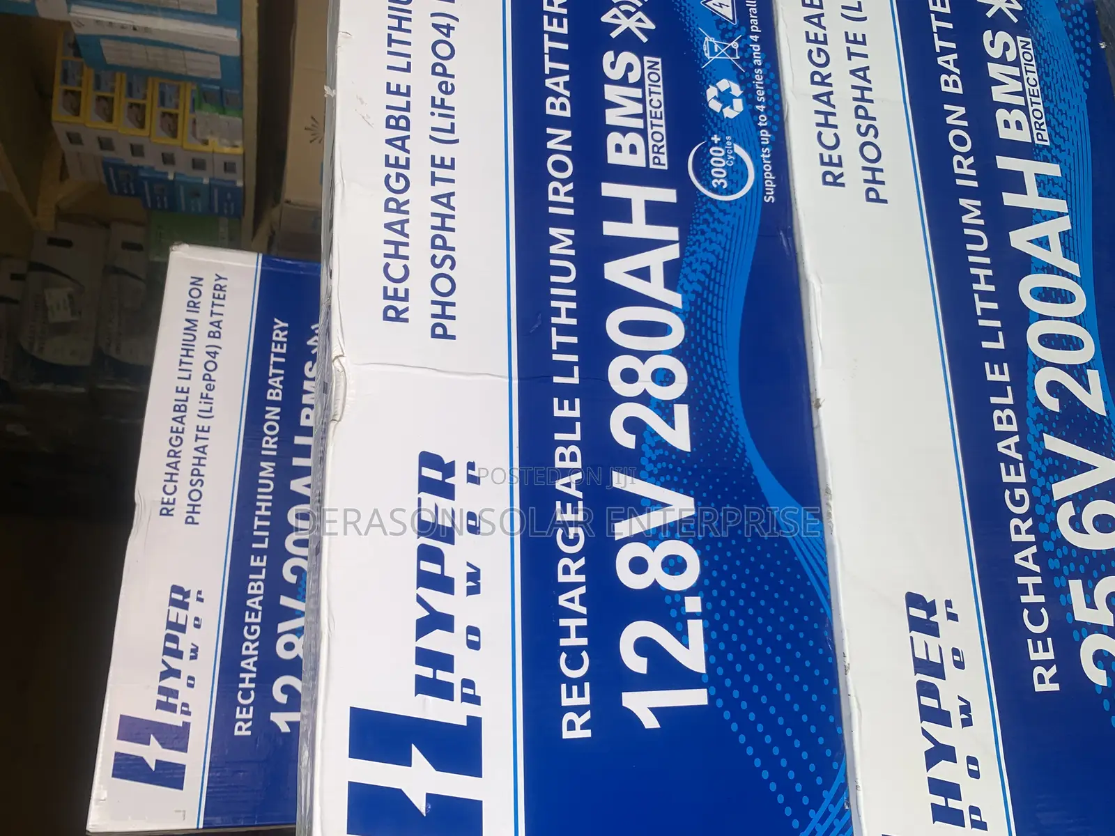 500kwh Rechargeable Lithium Ion Battery Hyper Power in Obafemi-Owode ...