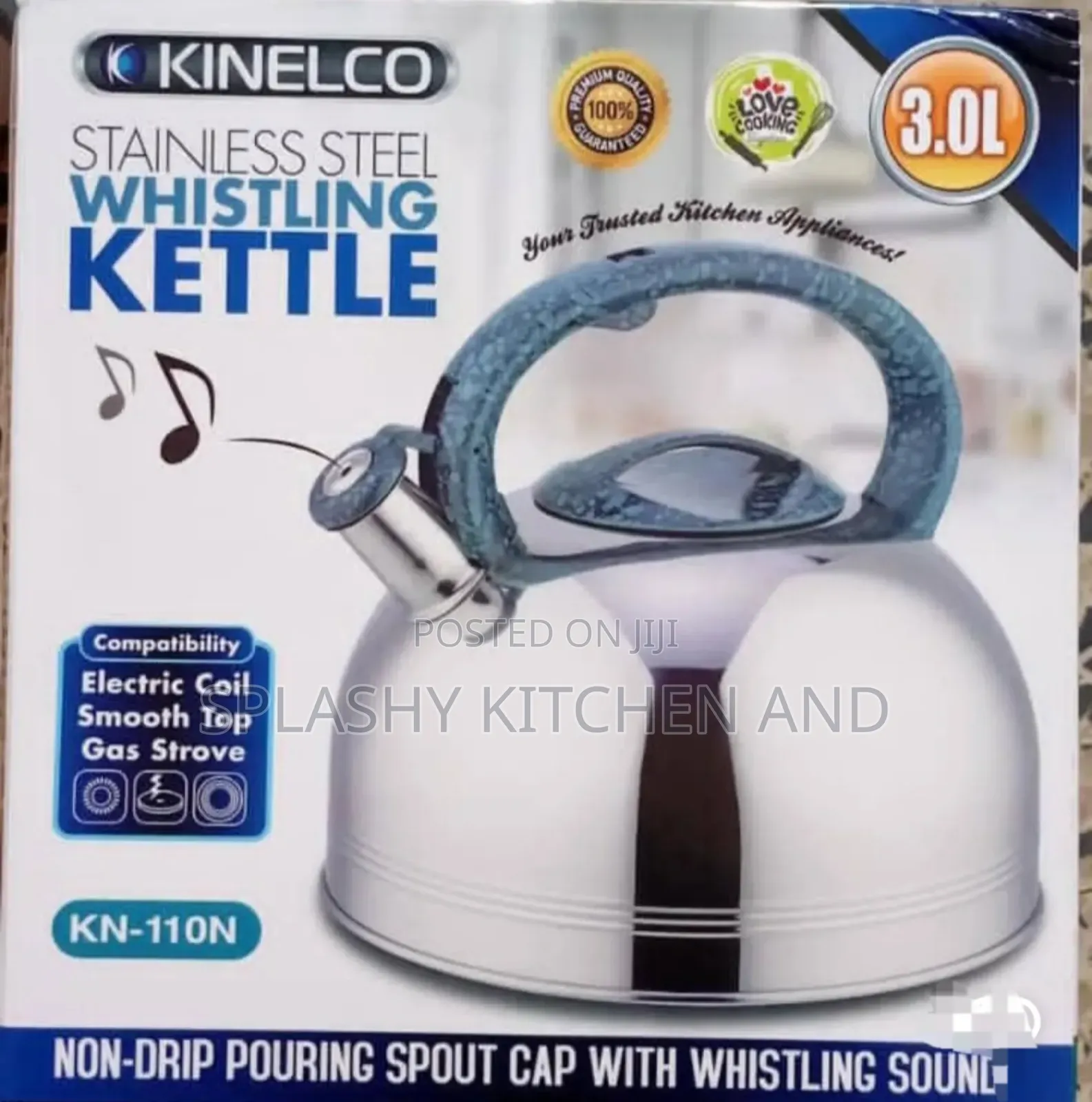 Kinelco Stainless Steel Whistling Kettle 3l in Lagos Island (Eko) - Kitchen Appliances, Splashy ...