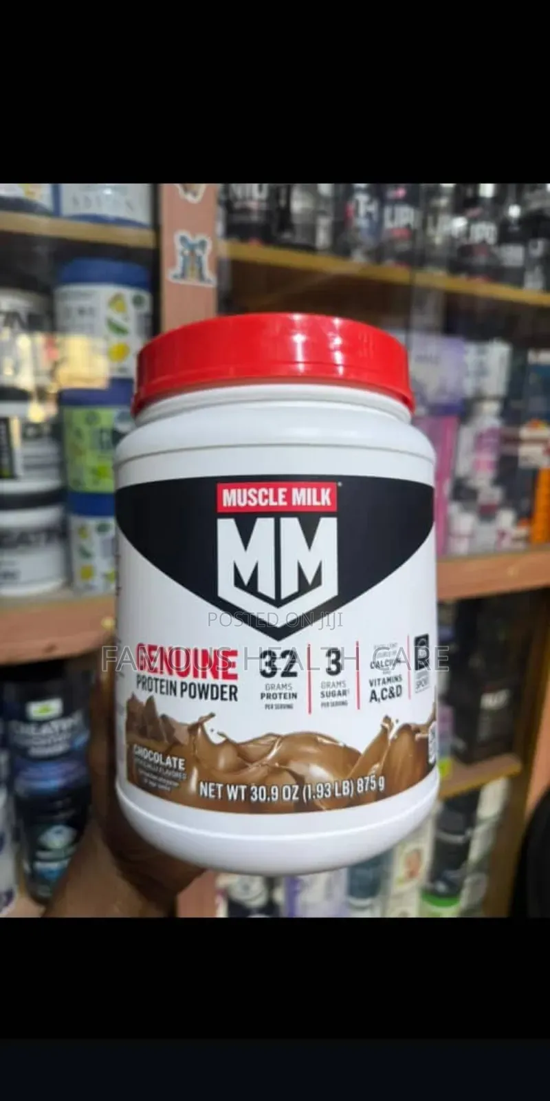 Muscle Milk Genuine Protein Powder, Chocolate Flavor in Lagos Island ...