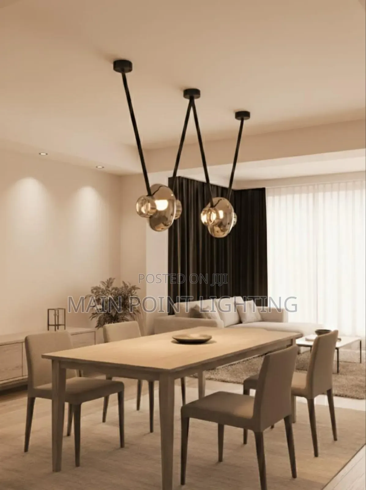 Glass Chandelier Light in Ojo - Lighting, Main Point Lighting | Jiji.ng