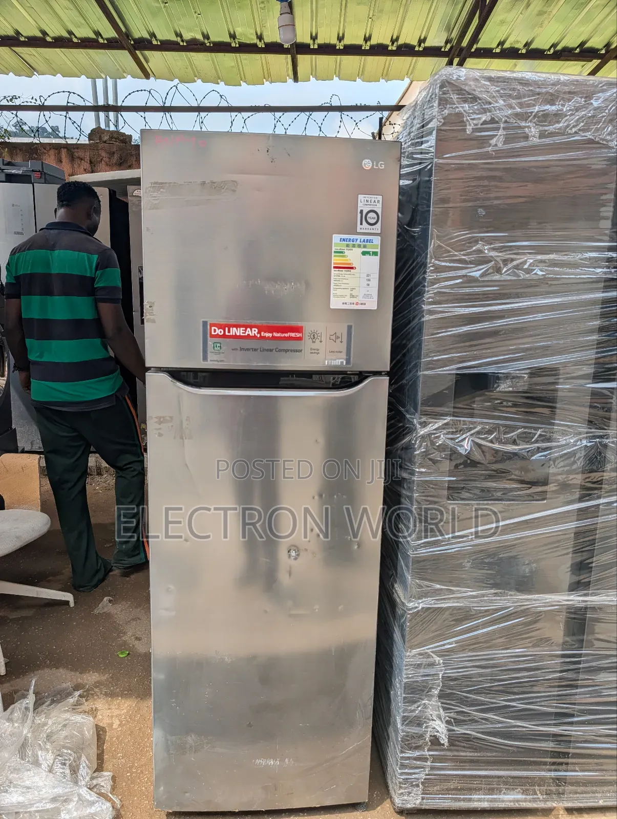 270l Lg Korean Double Door Fridge in Gwarinpa - Kitchen Appliances ...