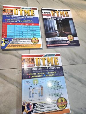 4 in 1 Utme / Jamb Past Questions Textbook for sale - Jacel Con Global ...