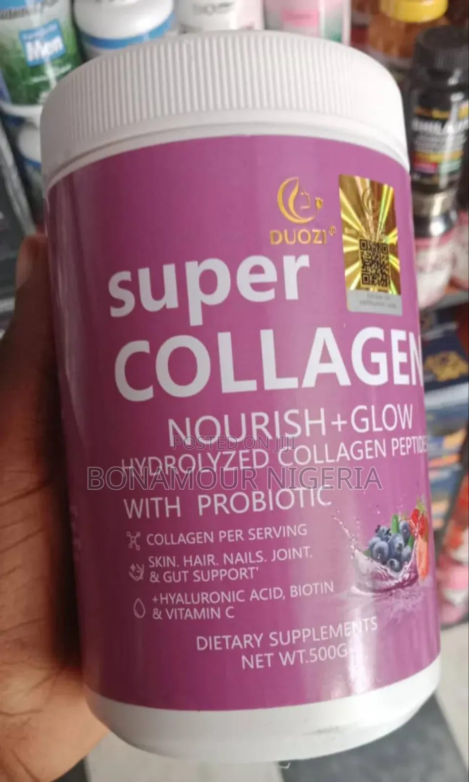 Douzi Super Collagen Nourish + Glow 500g in Ipaja - Vitamins ...
