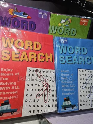 Word Search Puzzle Books [ Volume 1 , 2 , 3 and 4 ] for sale - Jacel ...