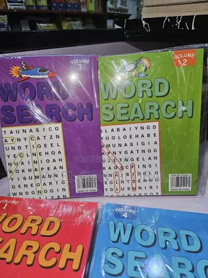 Word Search Puzzle Books [ Volume 1 , 2 , 3 and 4 ] for sale - Jacel ...