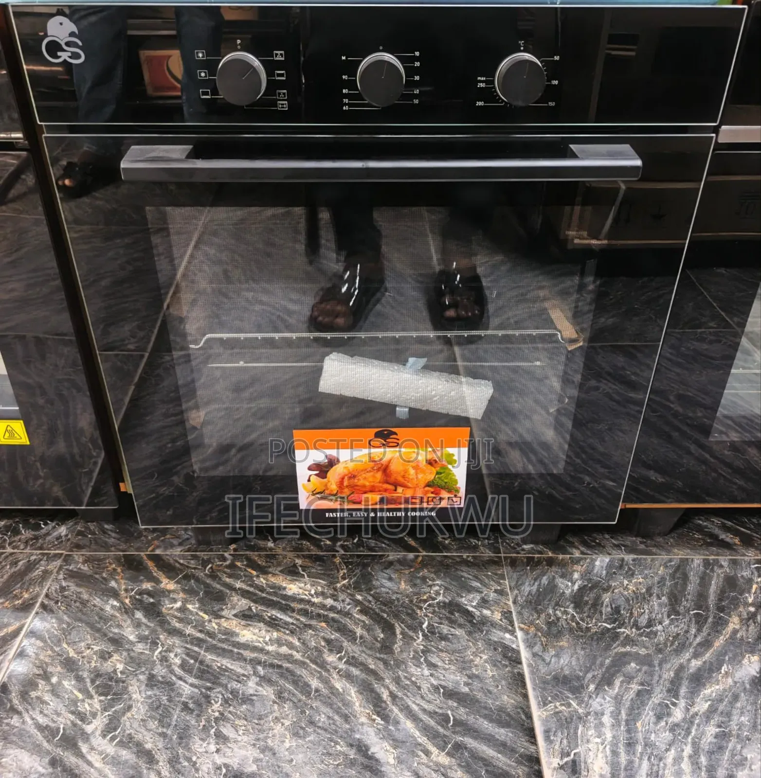 Original Gs Turkey Design Inbuilt Electric Gas Air Fryer Oven 60cm in ...