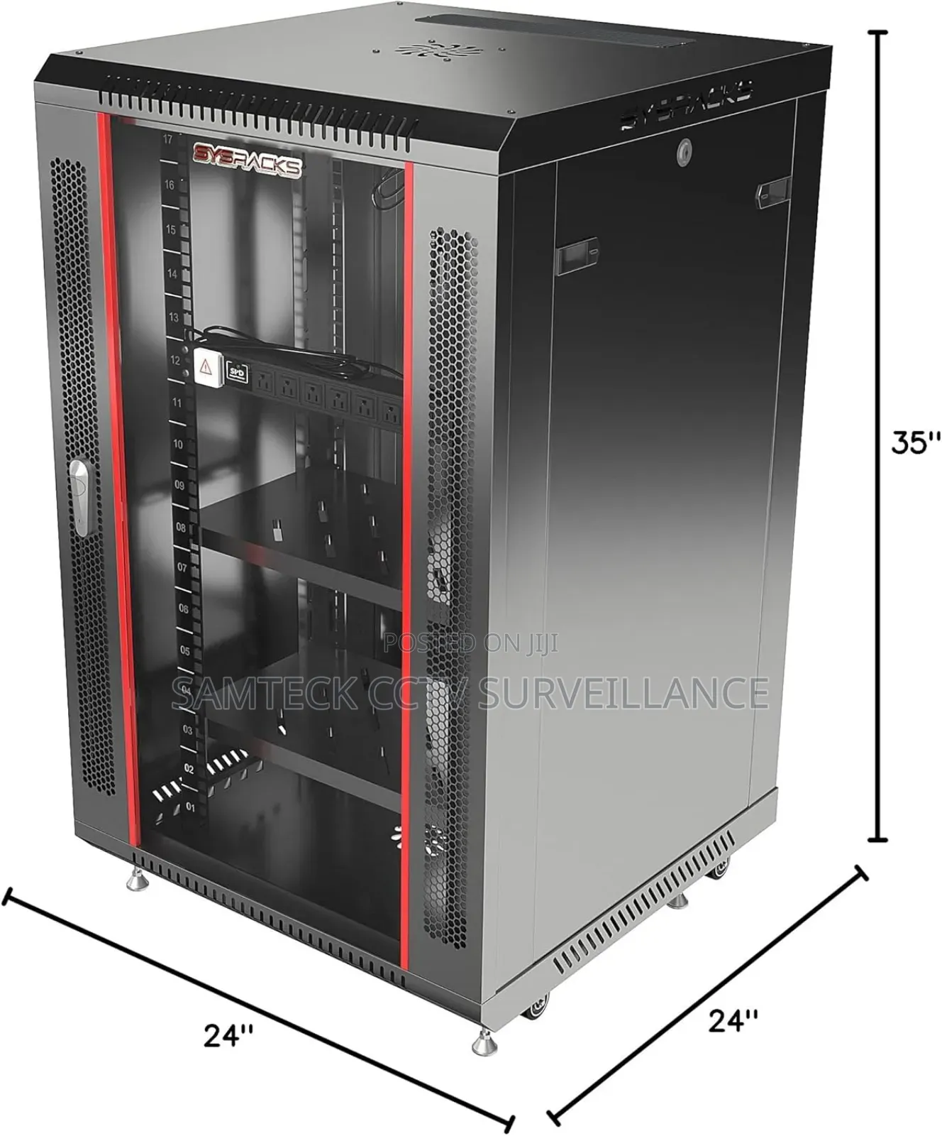 18u Rack 600*800*1000 Network Cabinet With Leg in Ikeja - Computer ...