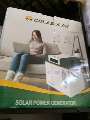 Cola Solar Portable Power Station With Panel in Mararaba - Electrical ...