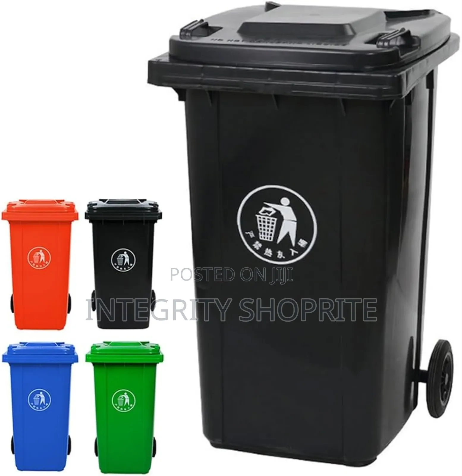 Waste Sorting Bin Wheelie Plastic Dustbins Garbage 240l in Lagos Island ...