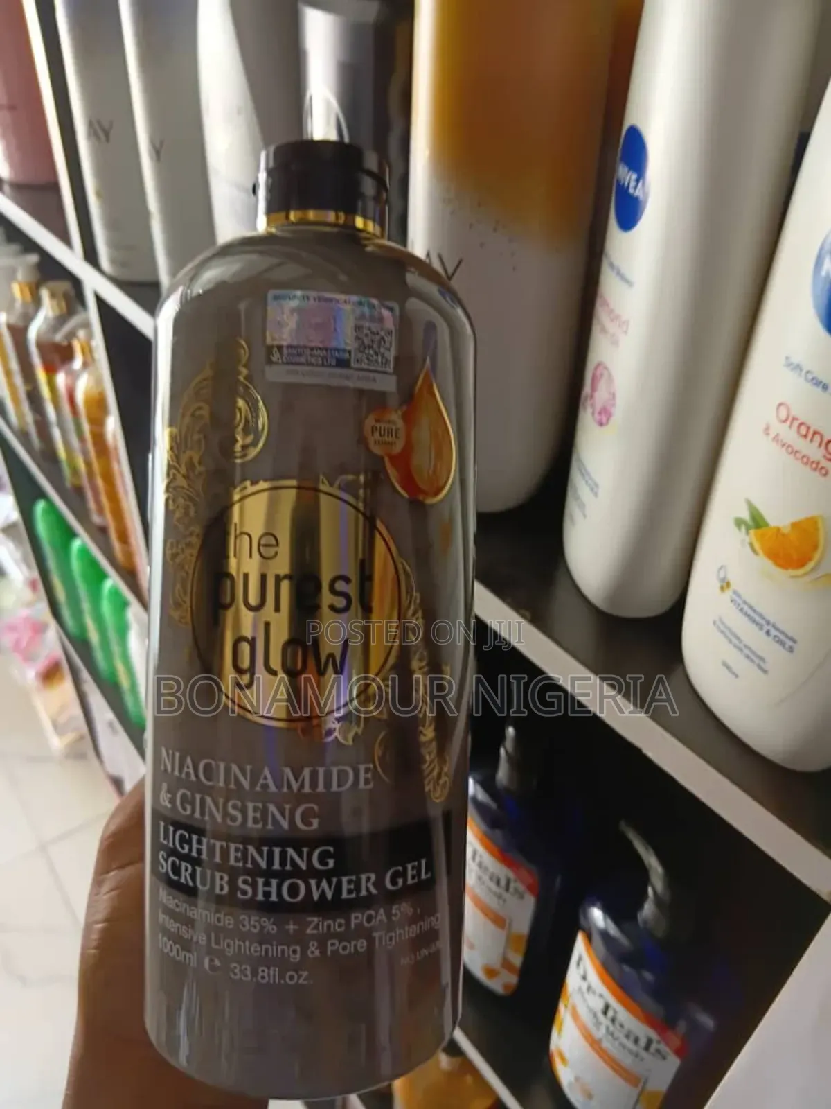 The Purest Glow Scrub Shower Gel 1000ml in Ipaja - Body Care, Bonamour ...