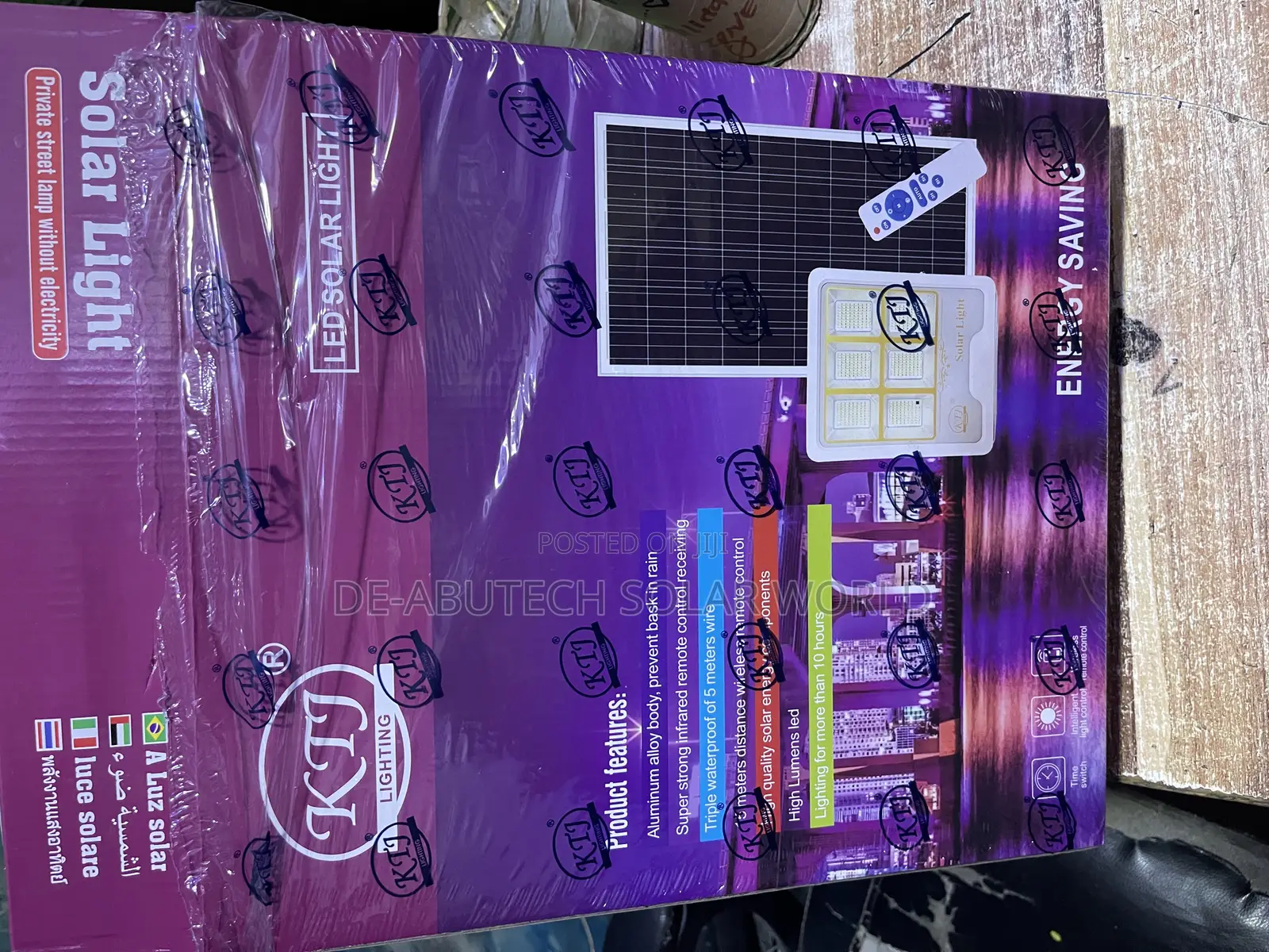 300w Solar Flood Lights KTJ in Ojo - Lighting, De Abutech Solar World | Jiji.ng