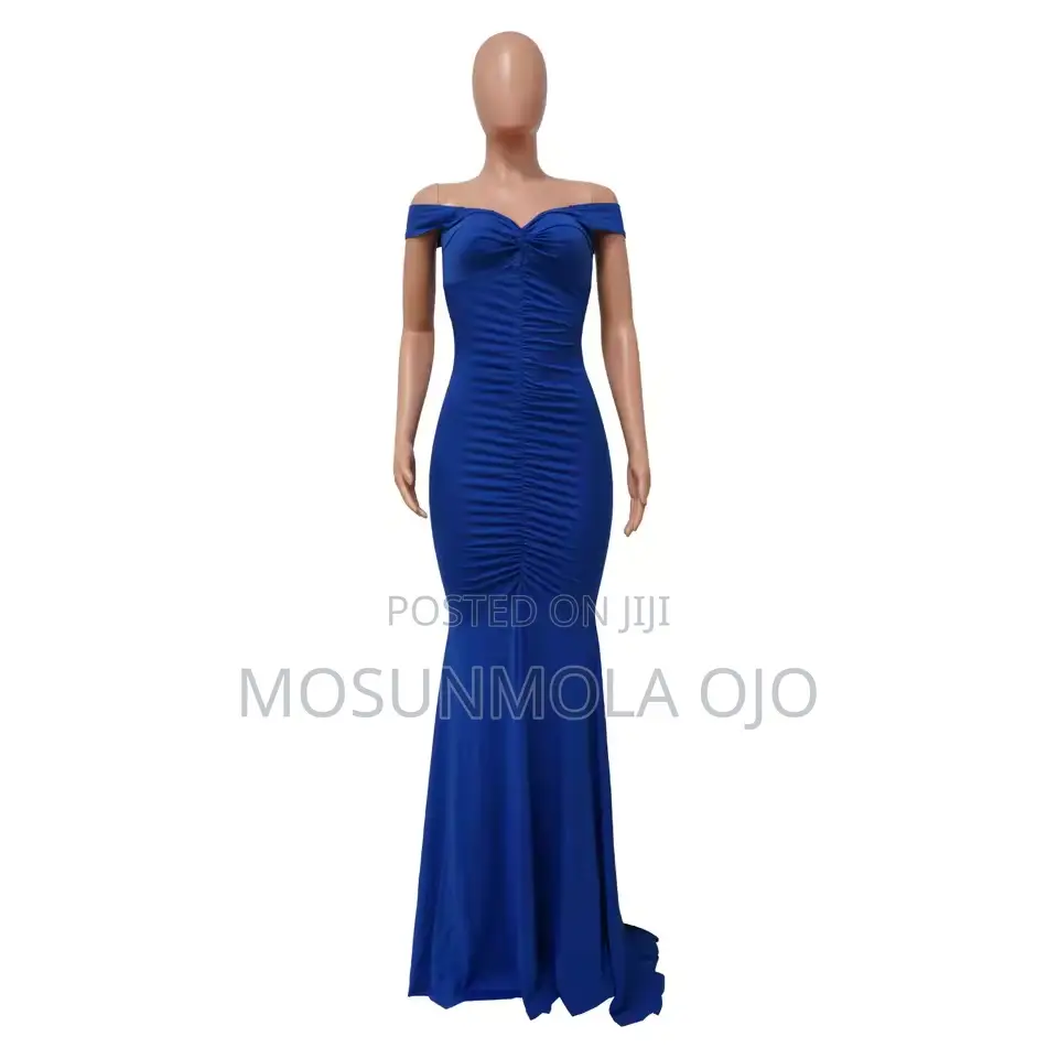 Sexy Satin Maxi Dress a Line v Neck Evening Wedding Prom Gown / Dress ...