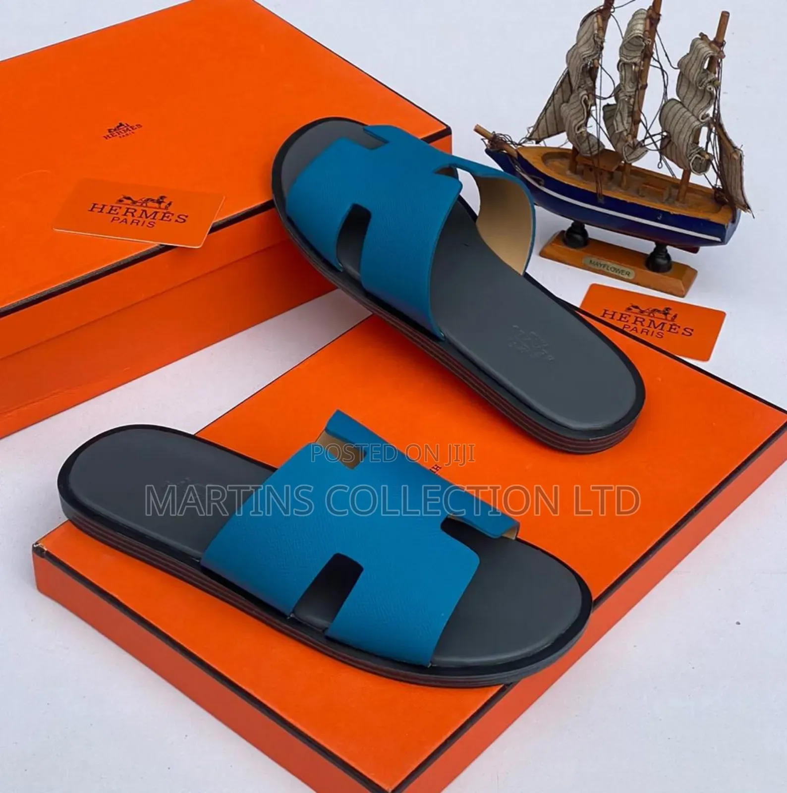Hermes Slippers in Colors in Lagos Island (Eko) - Shoes, Martins Collection Ltd | Jiji.ng
