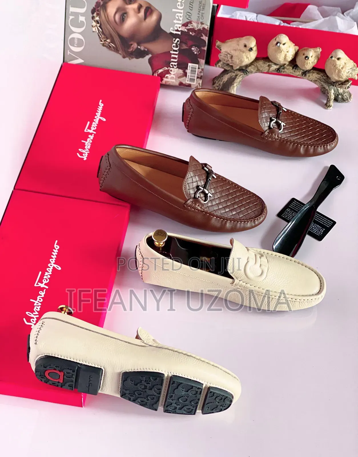Cream Color and Brown Loafers Shoe in Lagos Island (Eko) - Shoes ...