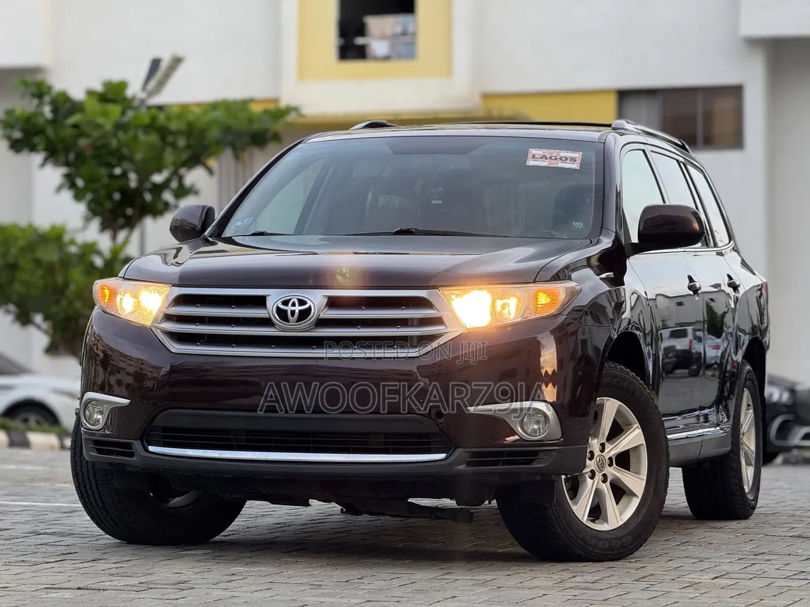 Toyota Highlander 3.5L 4WD 2013 Burgundy in Ikeja - Cars, Flexdon ...