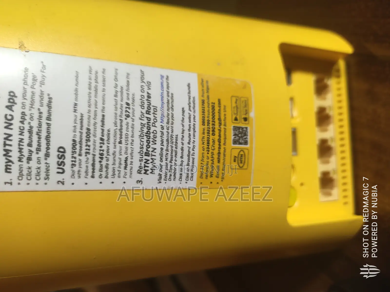 MTN 5g Router in Ikorodu - Networking Products, Afuwape Azeez | Jiji.ng