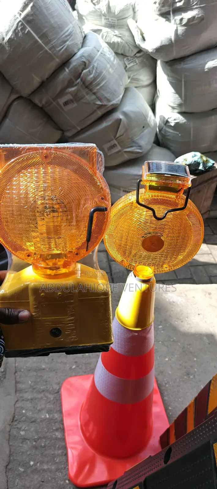 Traffic Cone Solar Light in Lagos Island (Eko) - Safety Equipment ...