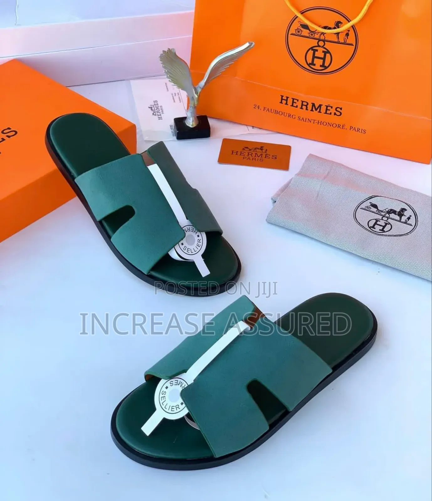 Italian Hermes Slippers in Lagos Island (Eko) - Shoes, Increase Assured Collections | Jiji.ng