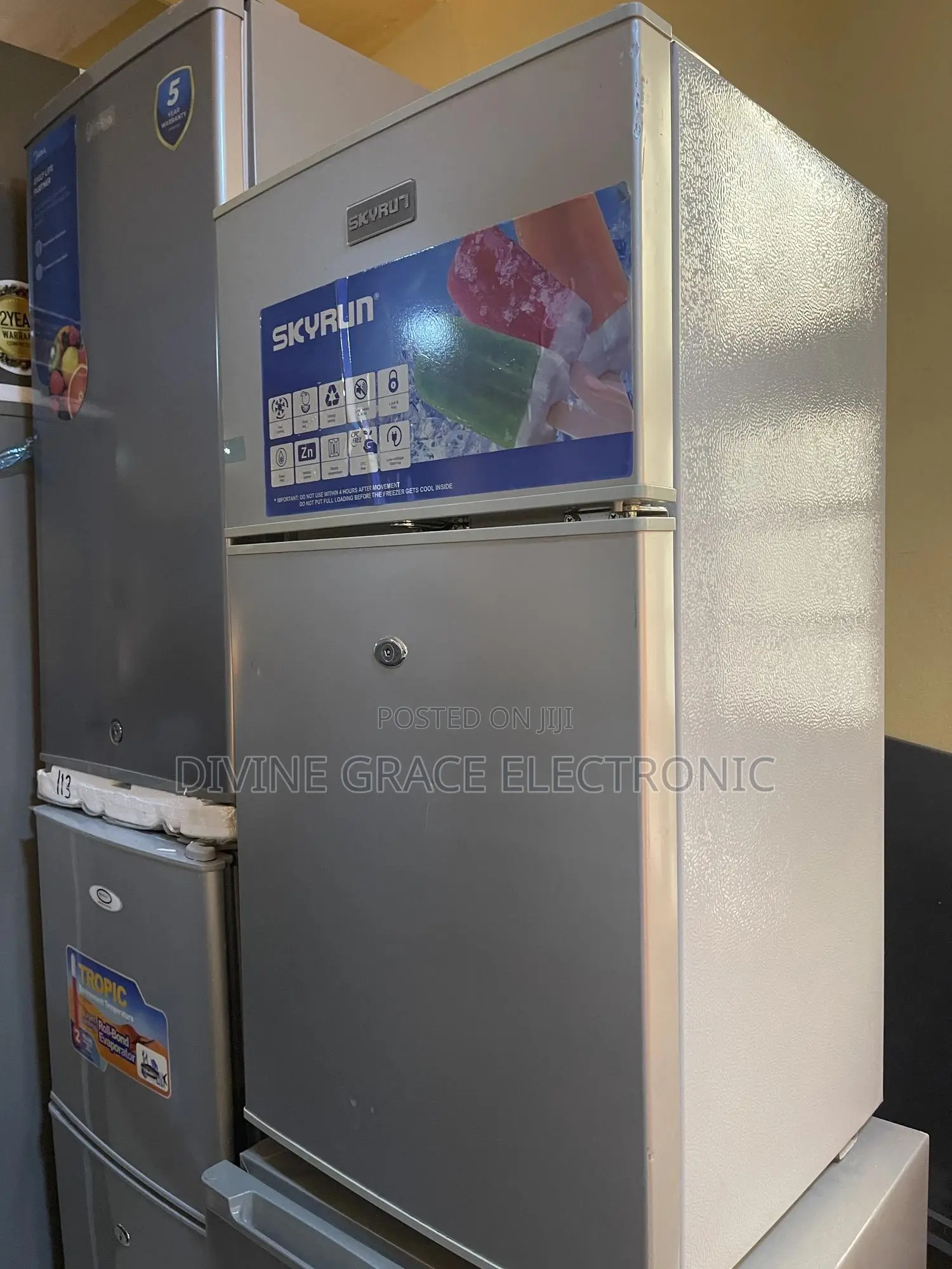 85 Litres Skyrun Double Door Refrigerator RRRRR for sale - Divine Grace ...