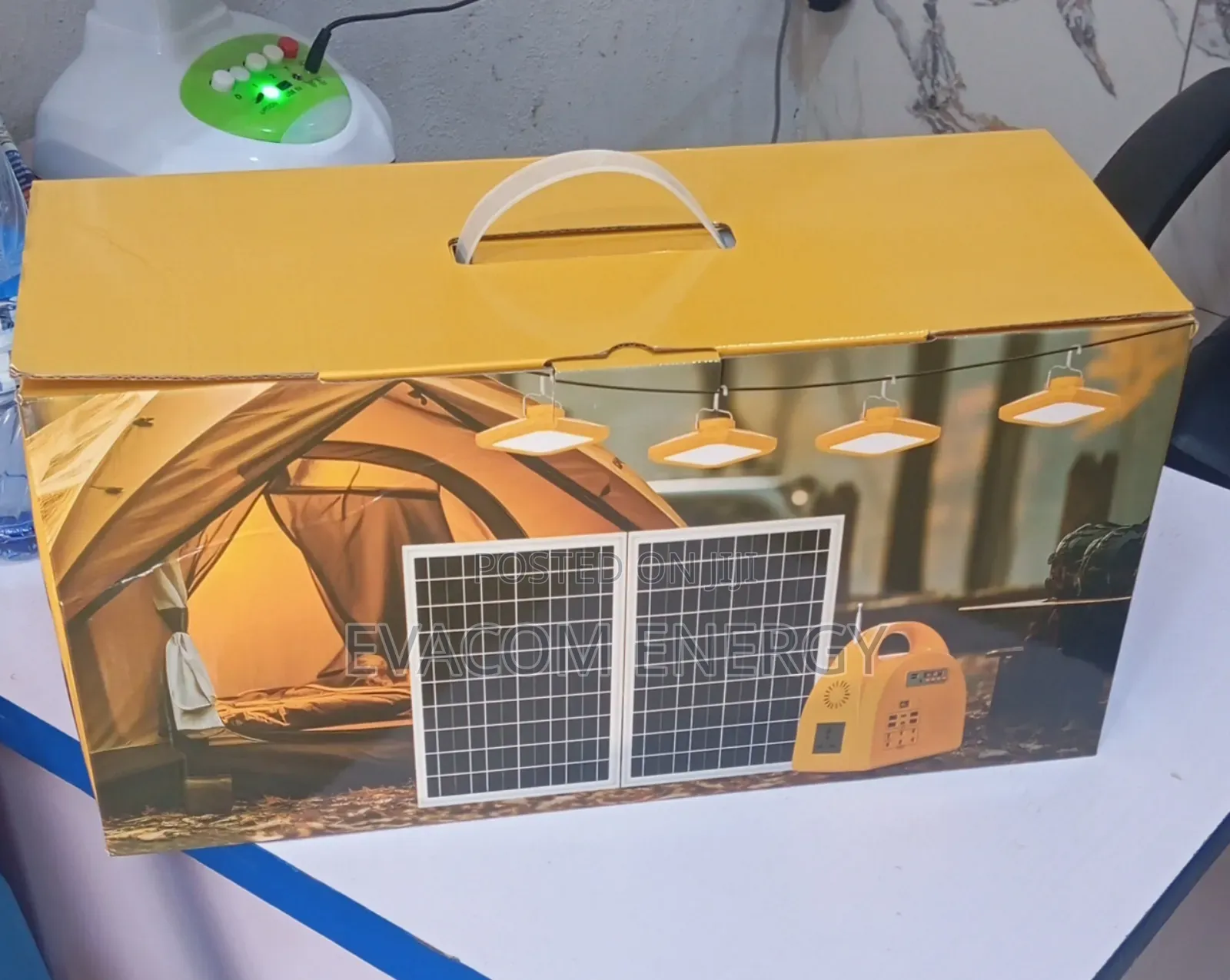 150w Solar Generator With 2panels and 4 Led Bulbs in Ikeja - Electrical ...