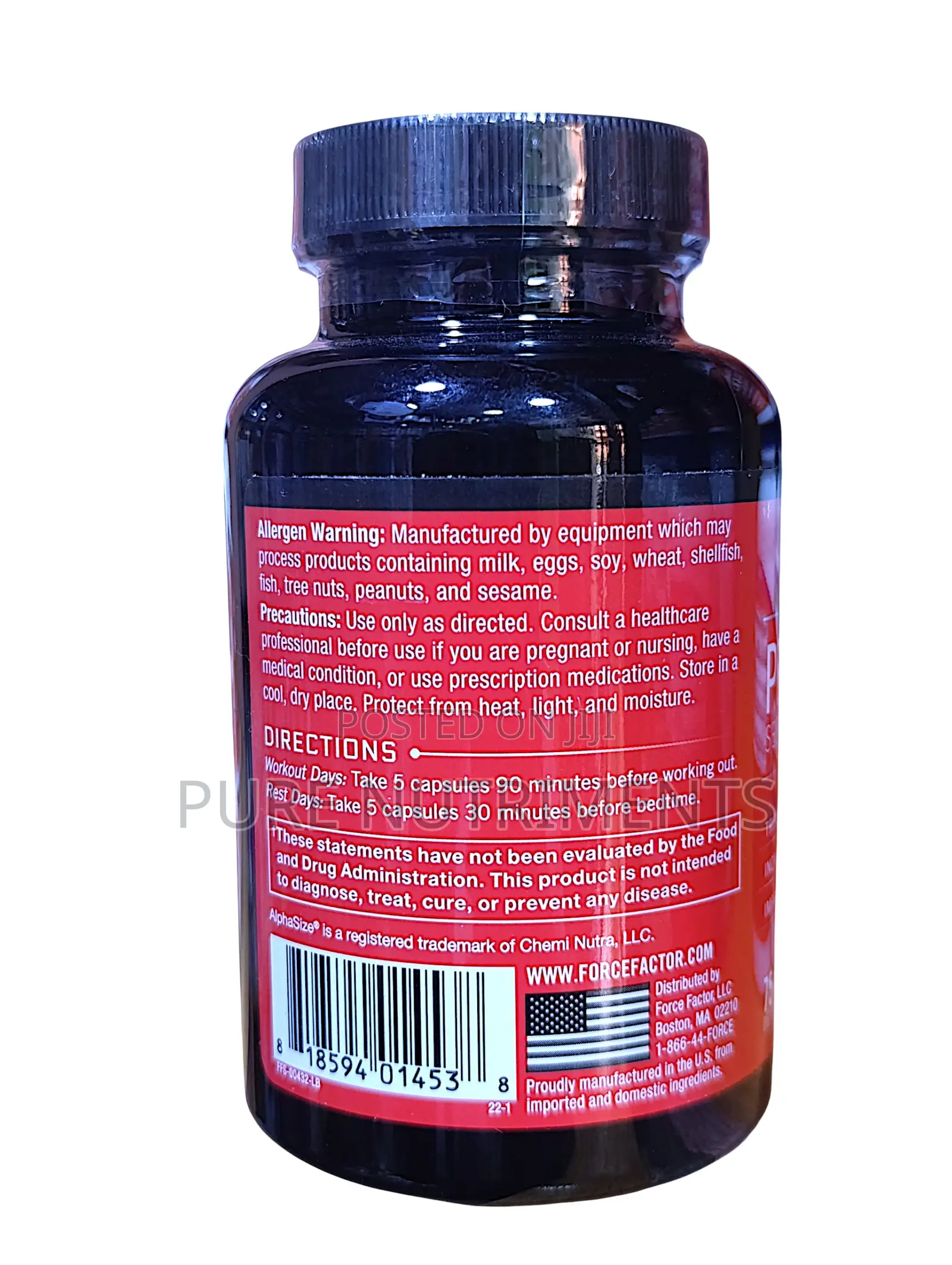 Force Factor Prime HGH Secretion Activator – Muscle Support (75 Caps ...