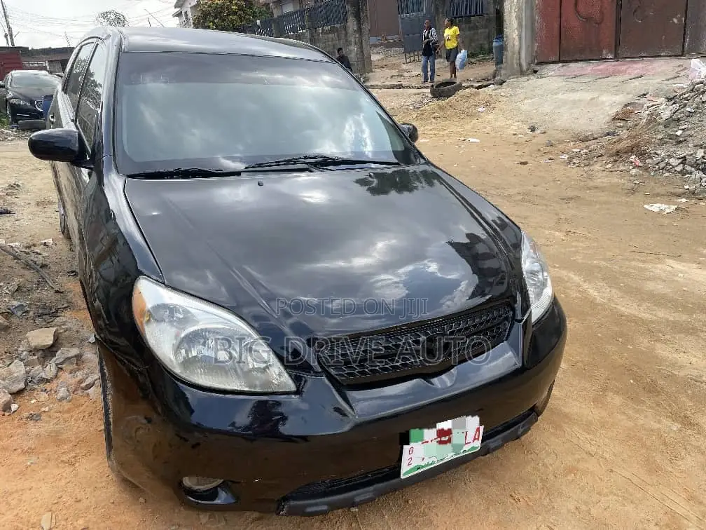 Toyota Matrix 2005 Black in Alimosho - Cars, Sam Okosun | Jiji.ng