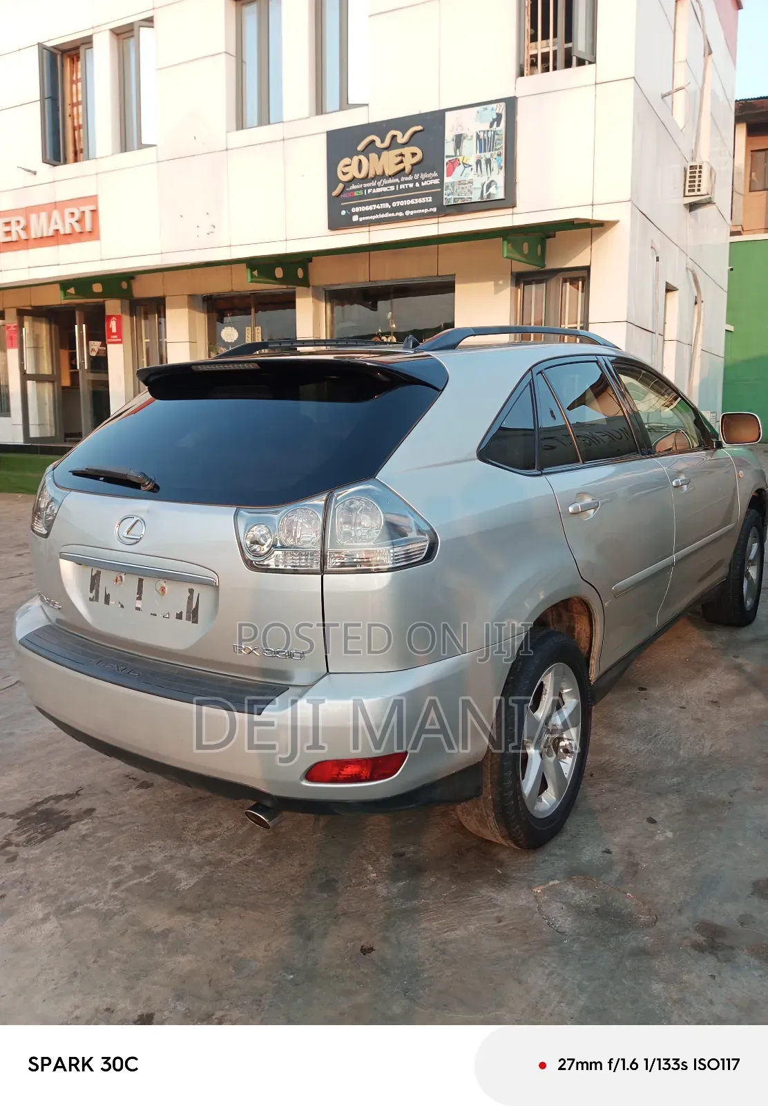 Lexus RX 330 2005 Silver in Ikeja - Cars, Deji Mania | Jiji.ng