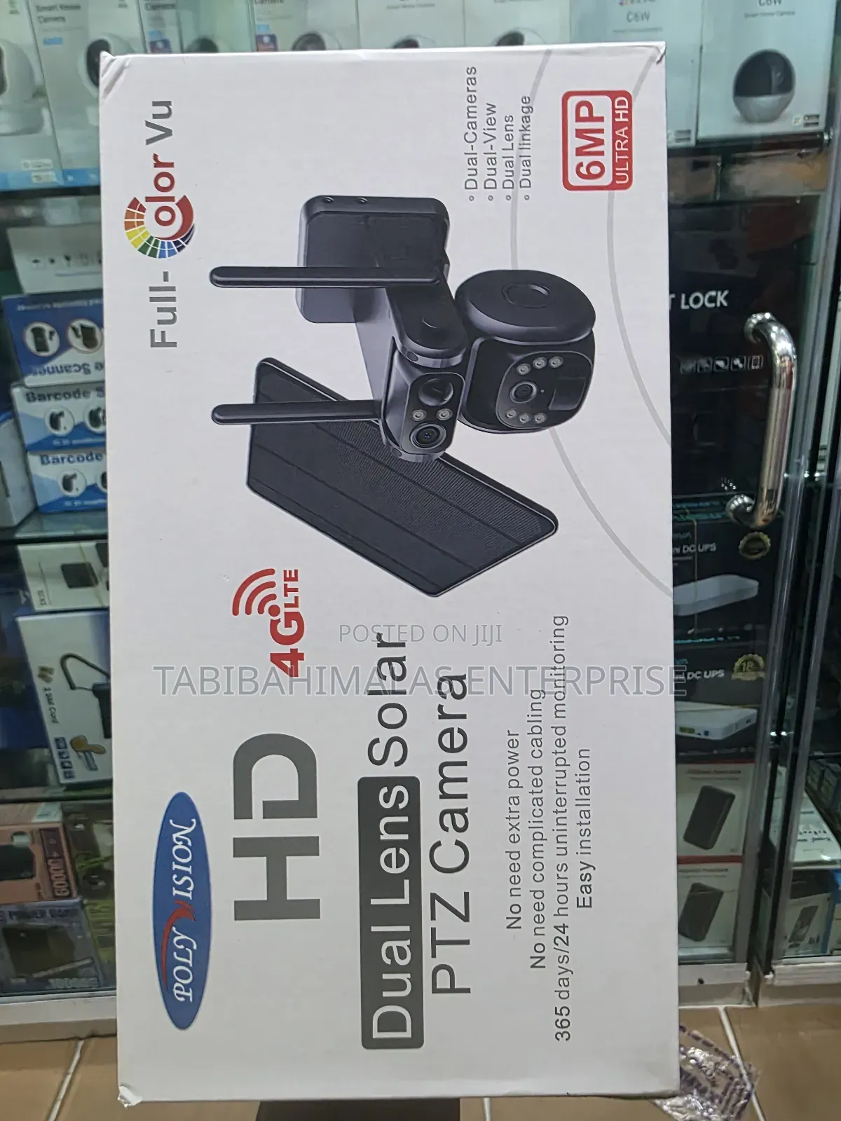 Q11 6mp Dual Lense Solar Ptz Camera in Ikeja - Security & Surveillance ...