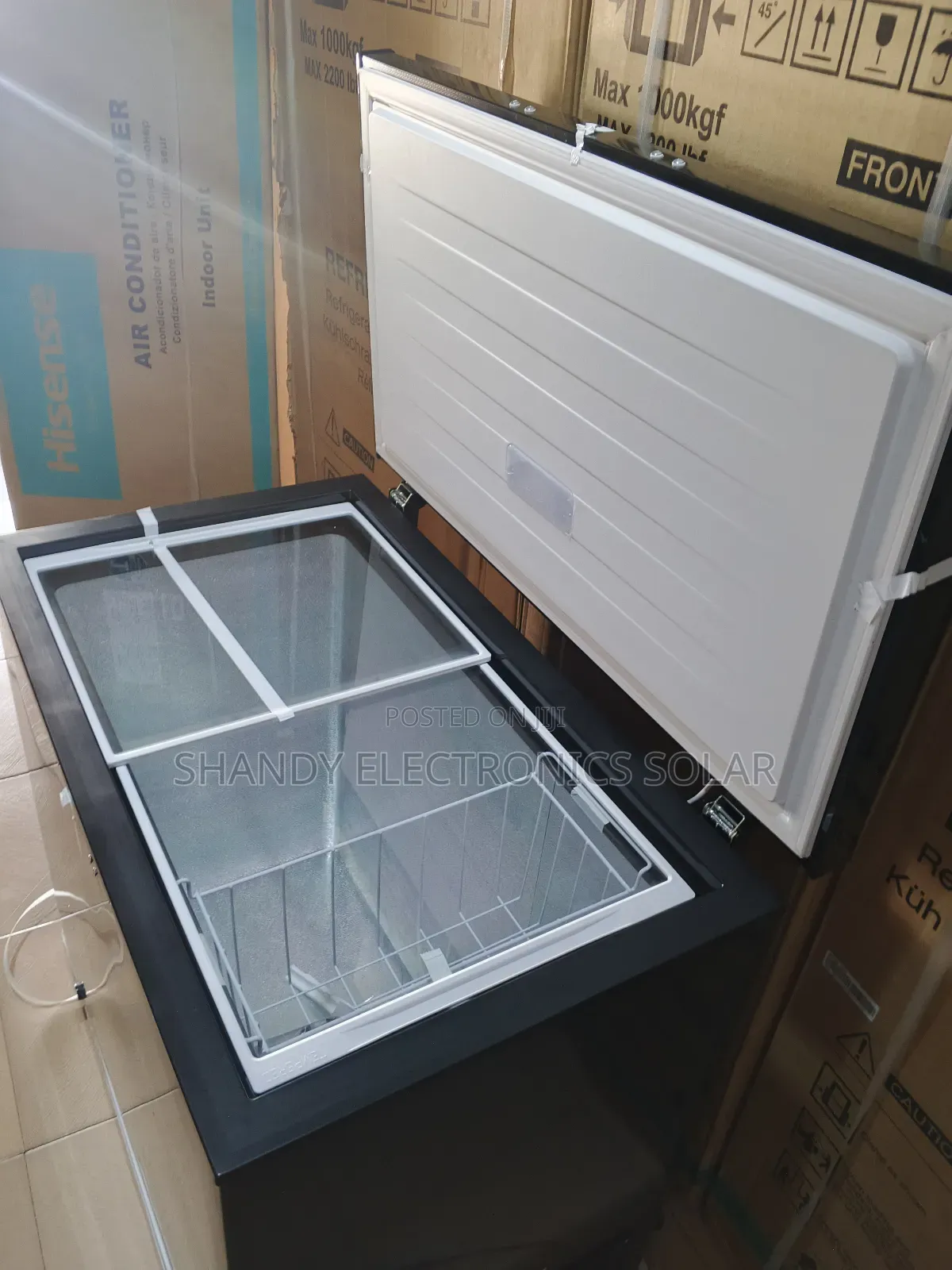 Hisene Chest Freezer 200 Litre With One Year Warranty, in Benin City ...
