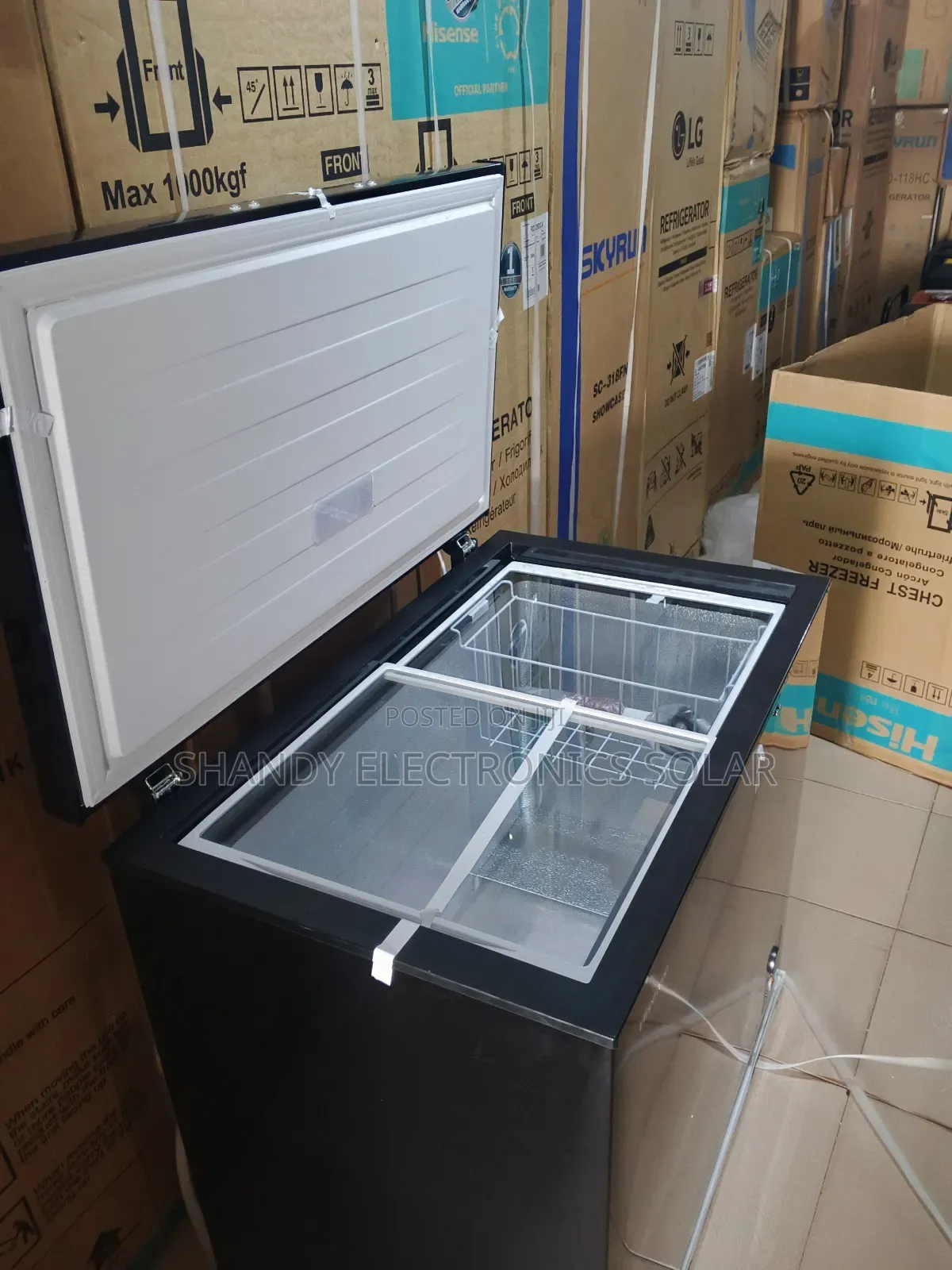 Hisene Chest Freezer 200 Litre With One Year Warranty, in Benin City ...