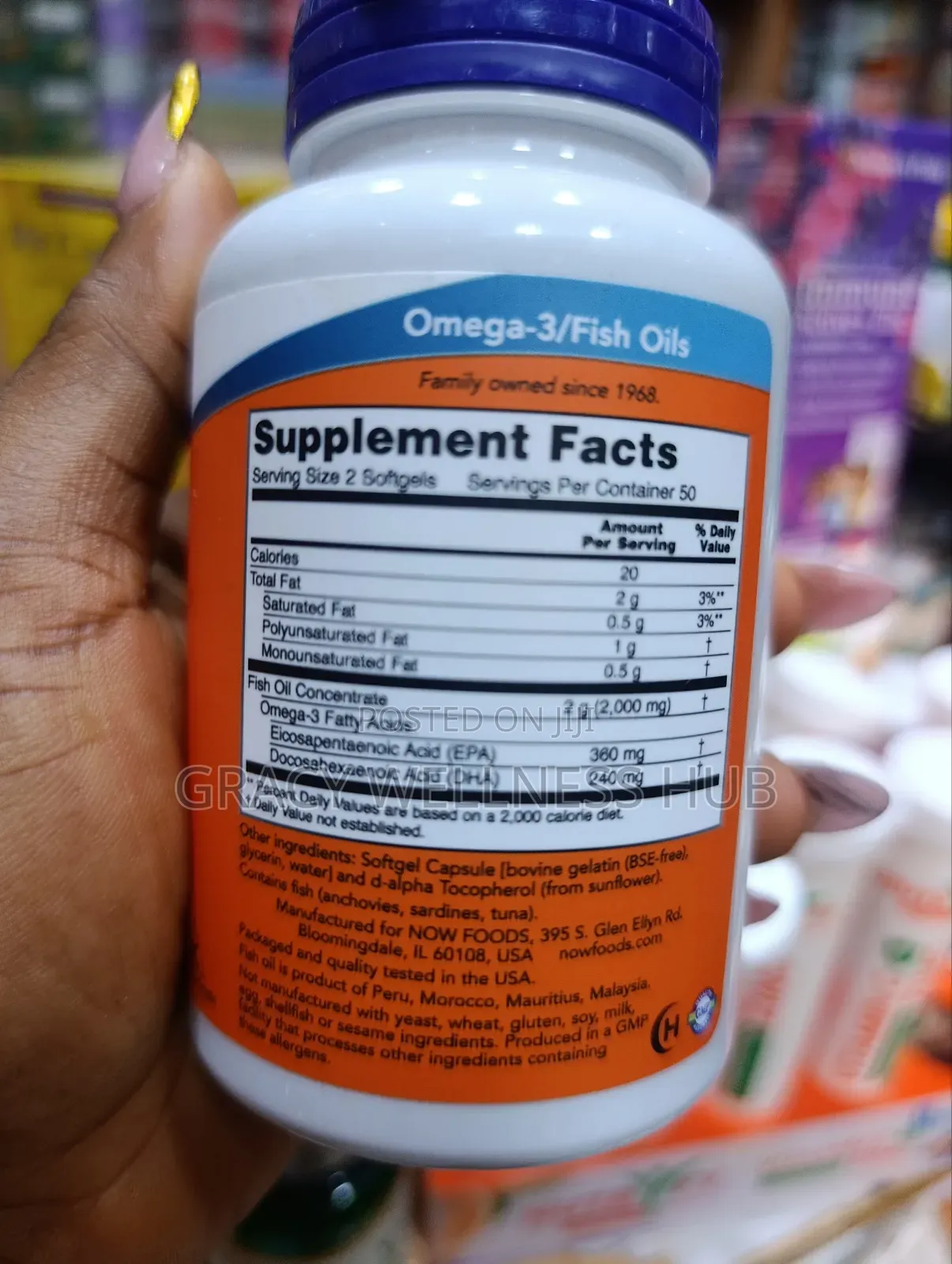 Now Omega 3 Fish Oil in Lagos Island (Eko) - Vitamins & Supplements ...