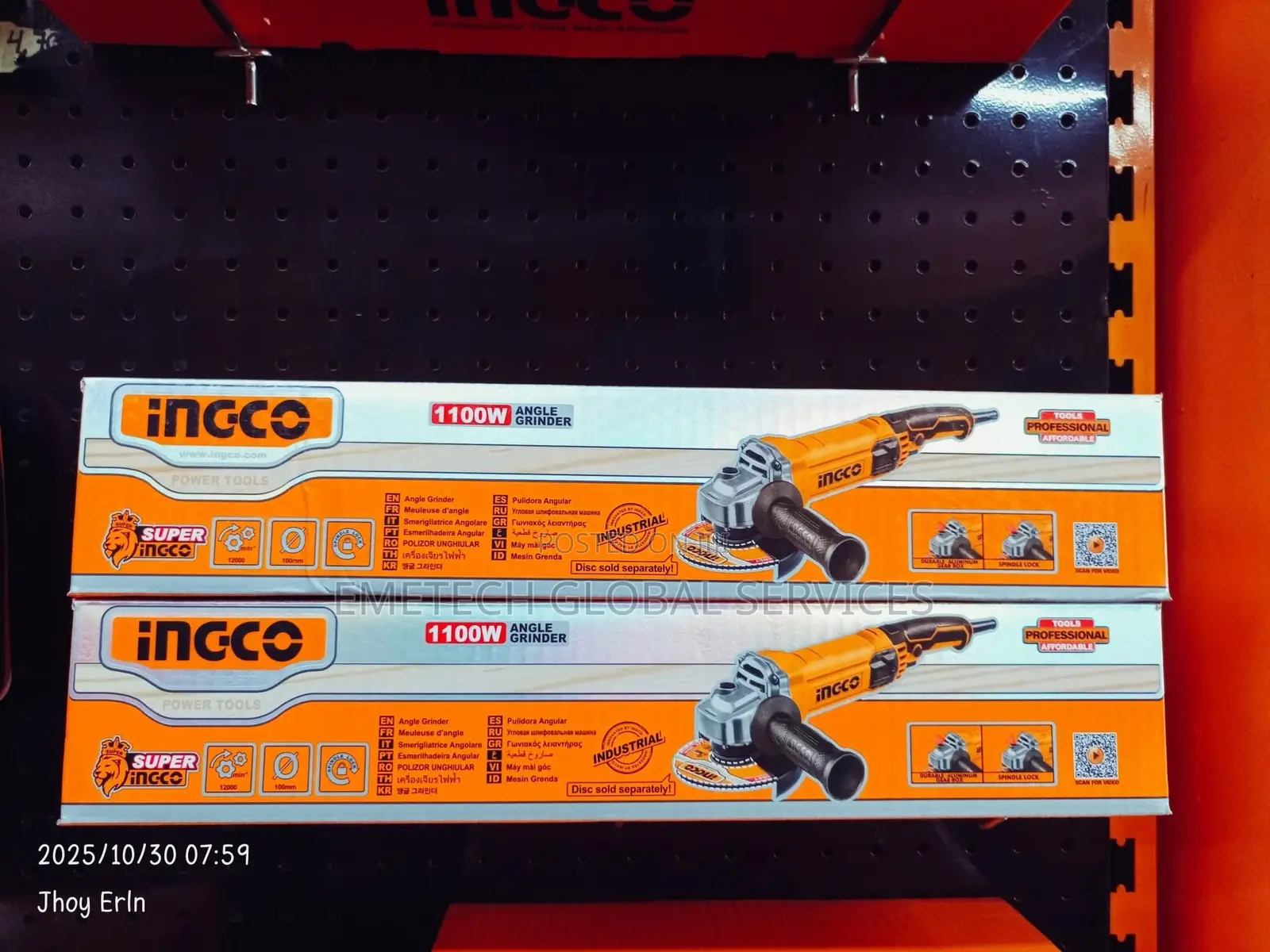 Ingco 1100w Angle Grinder in Port-Harcourt - Hand Tools, Emmy Best ...