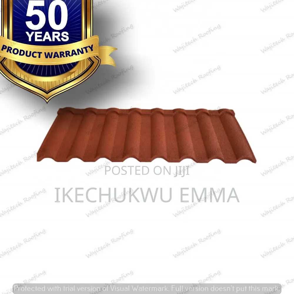 Shingle Modern Metro Stone Coated Metal Roof Sheet Heat Resistant in ...