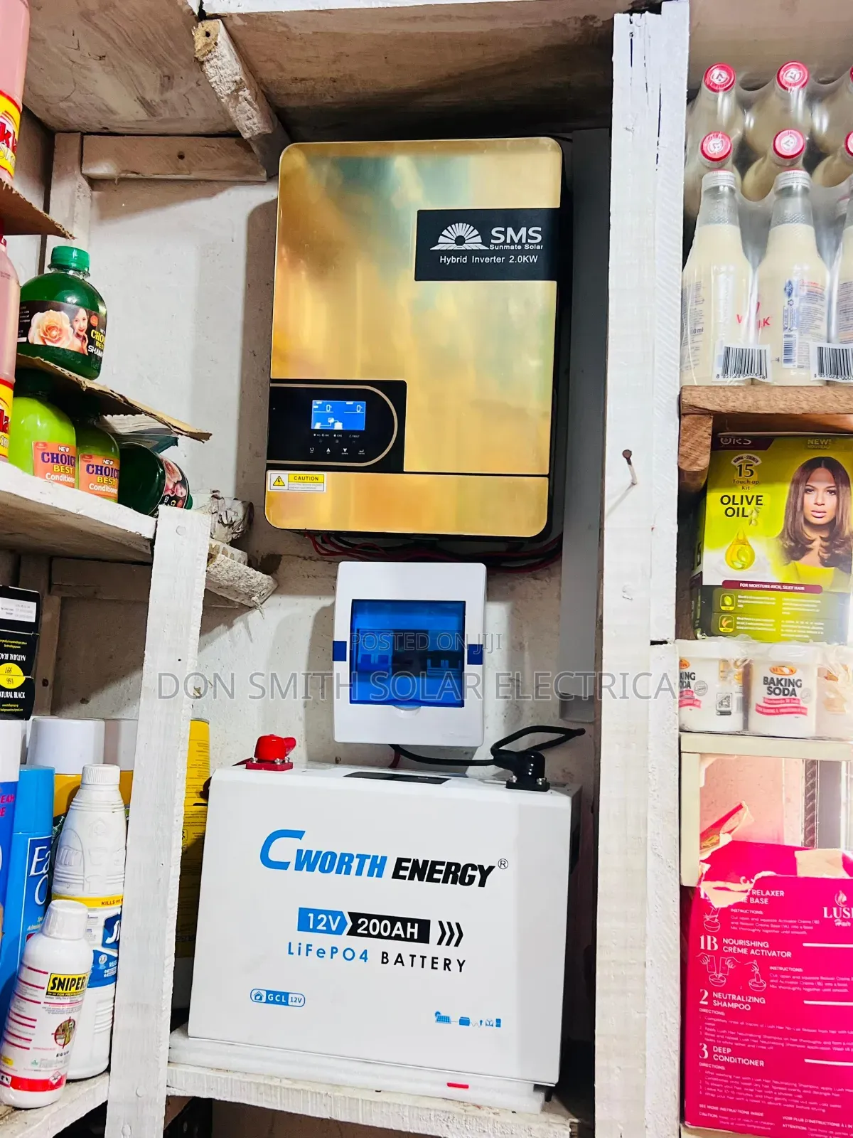 2kva 12v Inverter With 2.5kwh 12v Lithium Battery Complete Package in ...