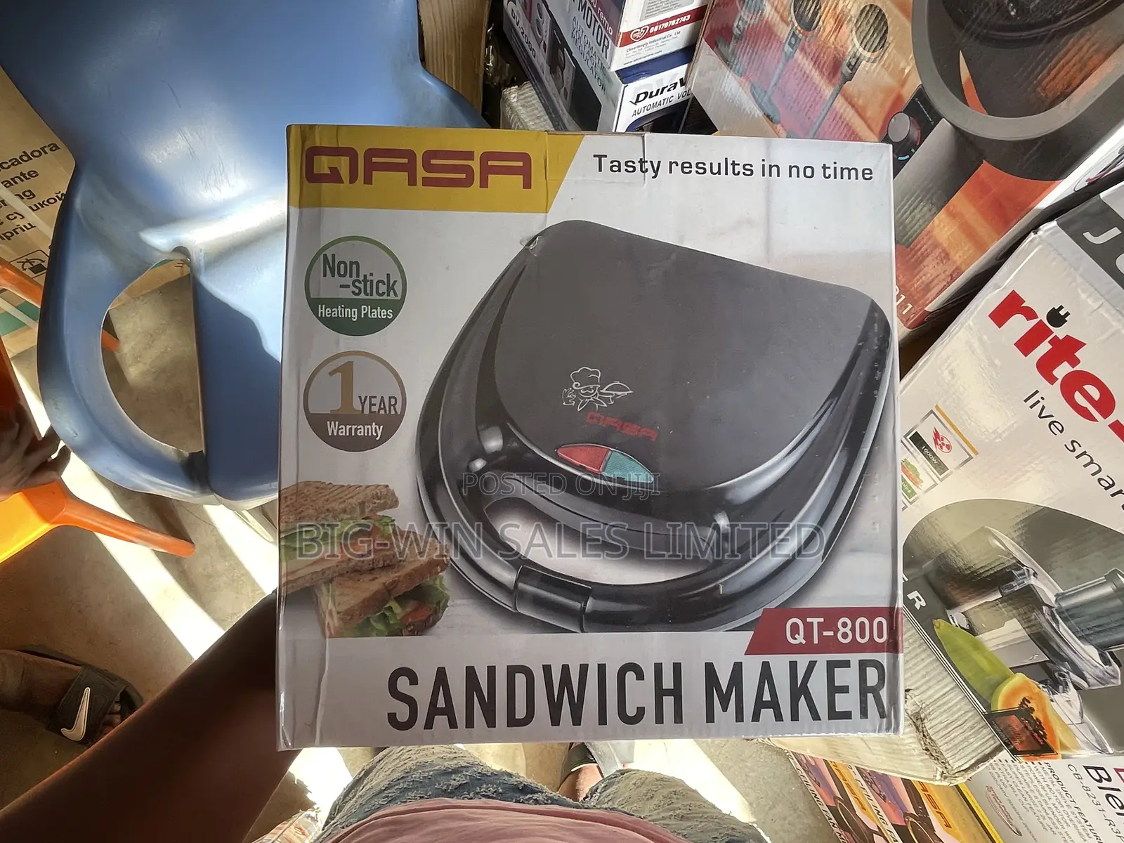 Qasa Sandwich Maker in Wuse - Kitchen Appliances, Big-win Sales Limited ...