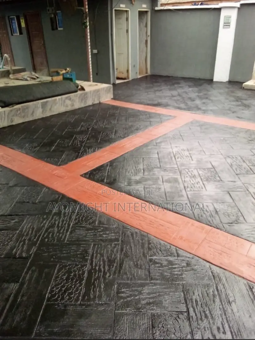 Concrete Stamped Floor in Ibadan - Building & Trade Services, Ayomite ...