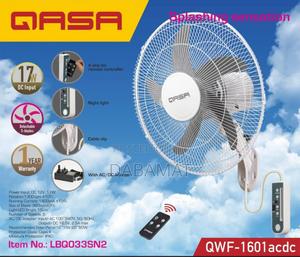 Qasa 16 Inches Ac/Dc Solar Wall Fan With Remote for sale - Dabamat ...