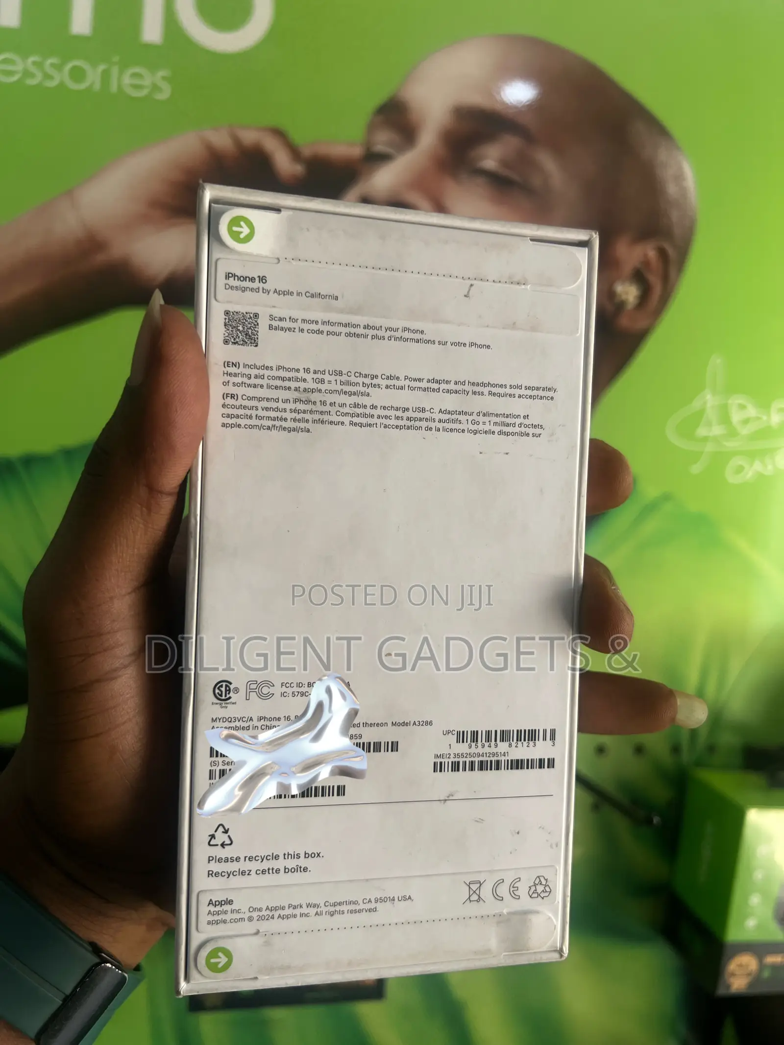 New Apple iPhone 16 128 GB Black in Ibadan - Mobile Phones, Diligent ...