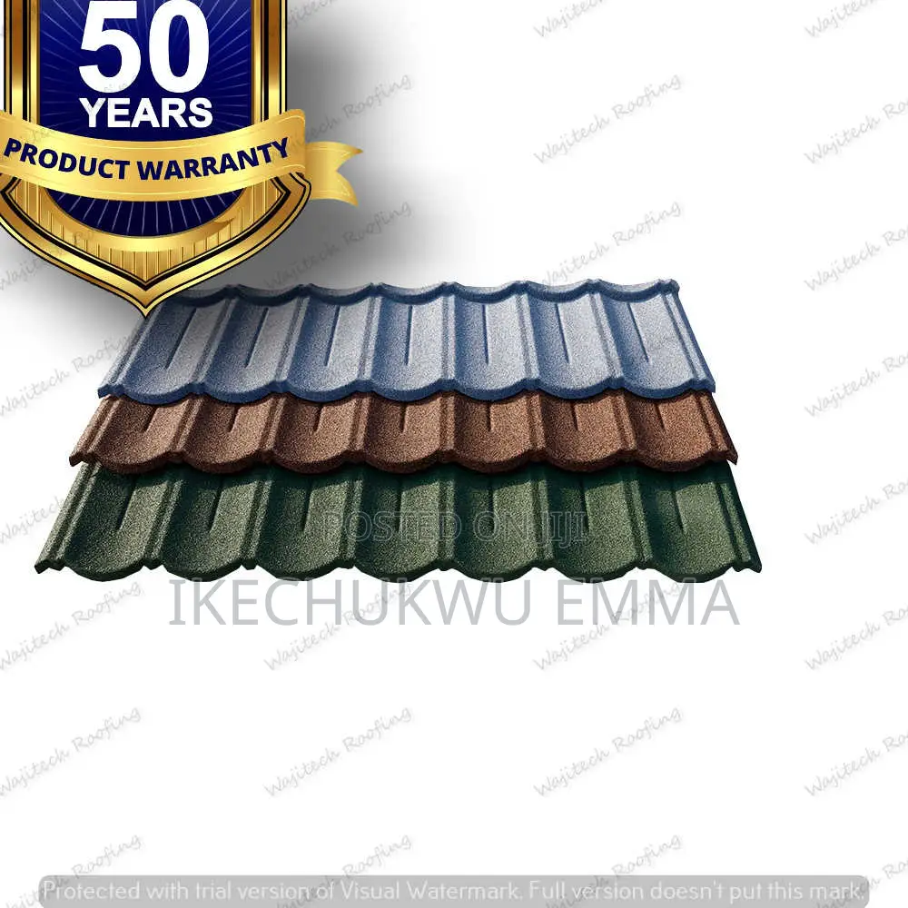 Classic Longspan Stone Coated Metro Roof Tiles in Surulere - Building ...