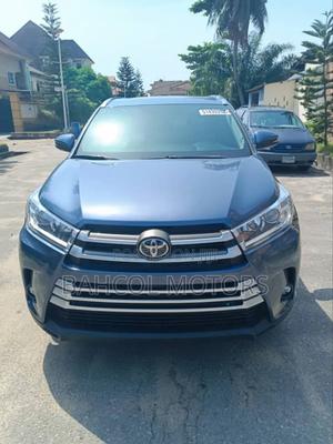 Toyota Highlander XLE V6 4x2 (3.5L 6cyl 6A) 2016 Blue for sale - Bahcol ...