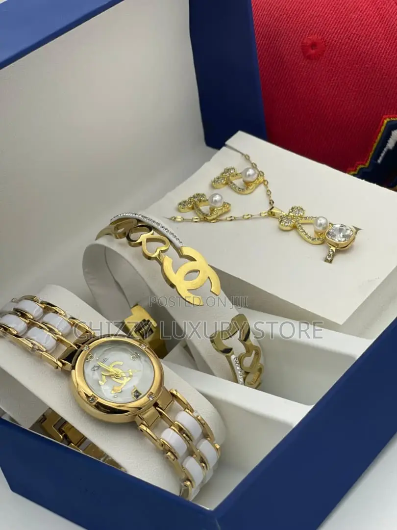 Chanel Quality Luxury Ladies Chain Strap Wristwatch in Lagos Island ...