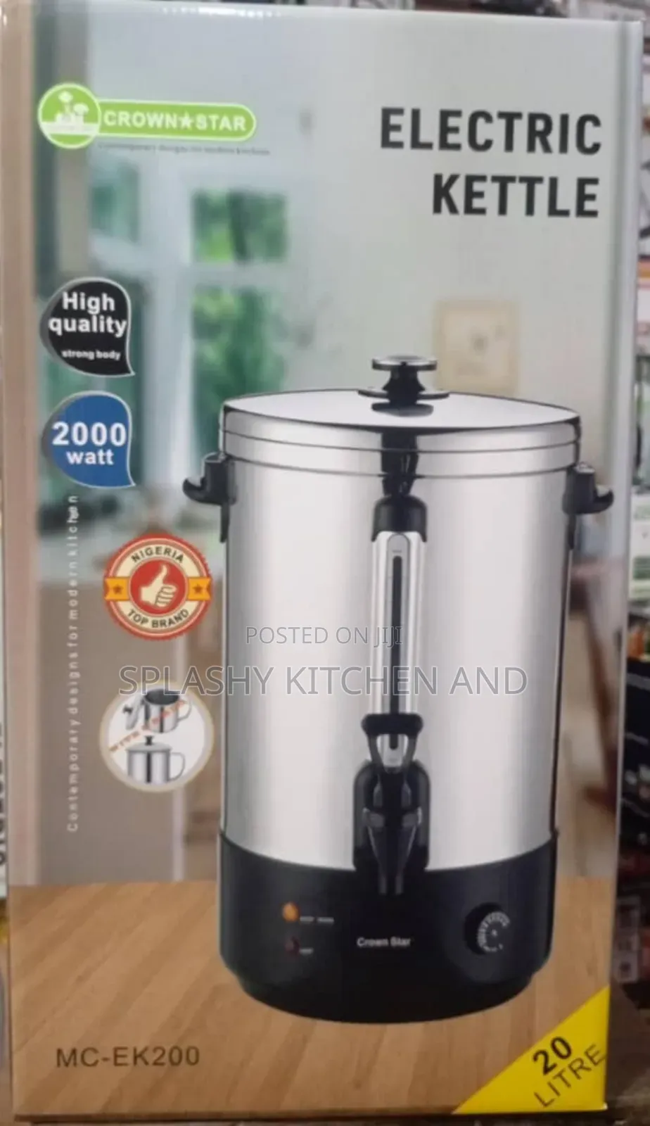 Master Chef Crownstar Electric Kettle/ Tea Urn - 20litres in Lagos ...
