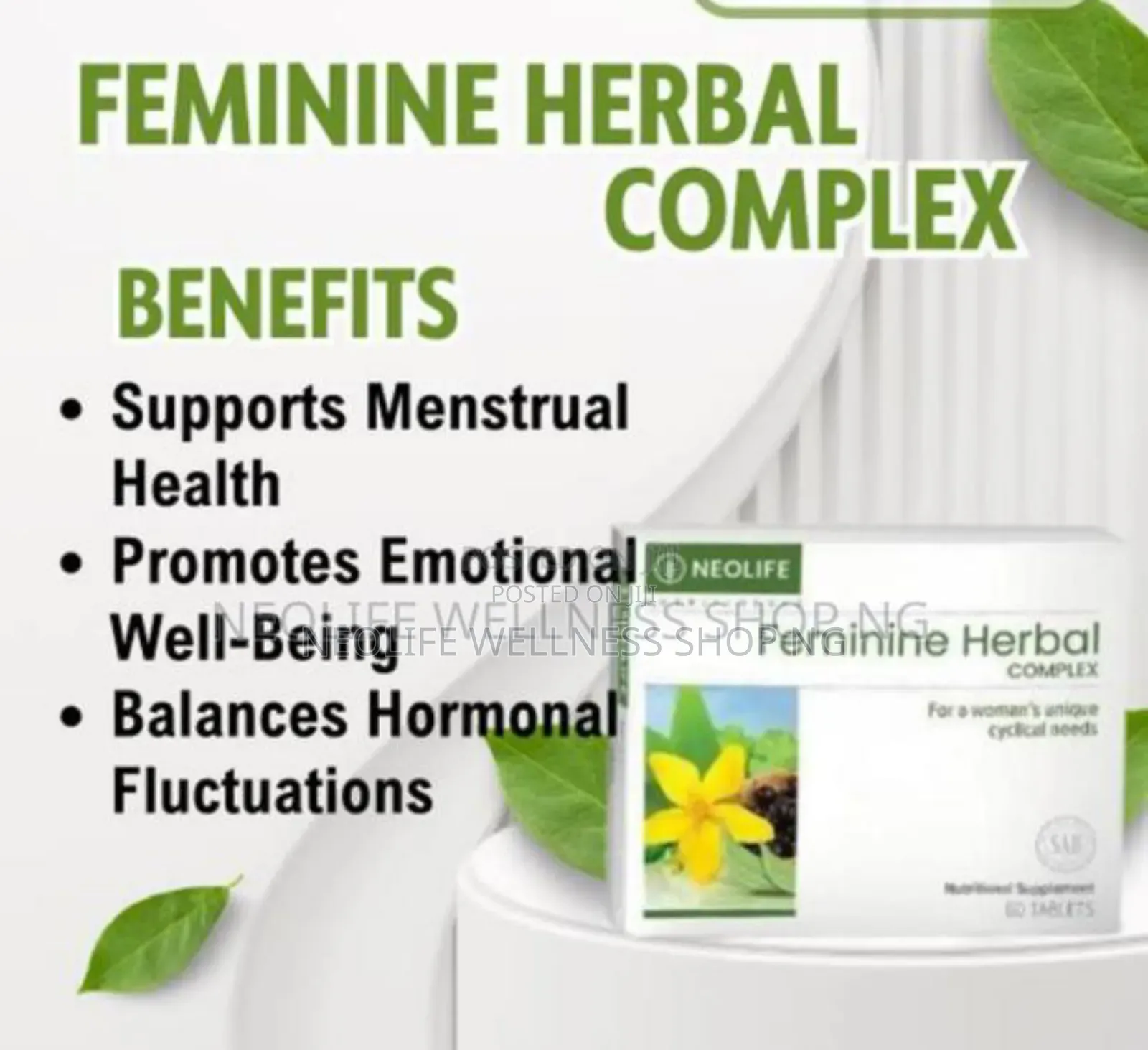 Feminine Herbal Complex – Women Hormone Balance, Menstrual Pain Relief ...