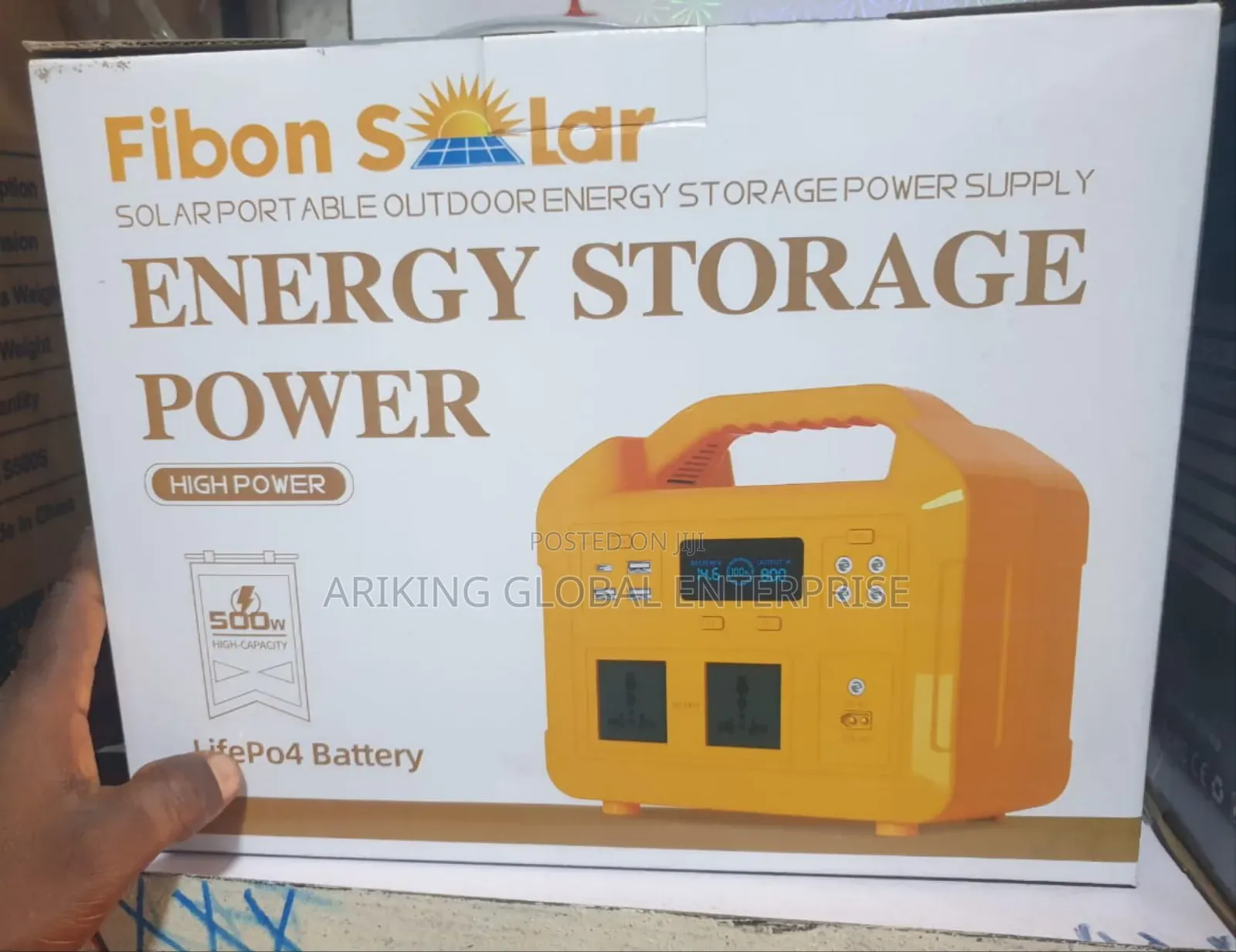 500w Solar Generator With 100w Solar Panel. in Ikeja - Electrical ...